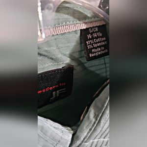 jf j.ferrar | Shirts | Jf Modern Fit Mens Long Sleeve Teal Button Up ...